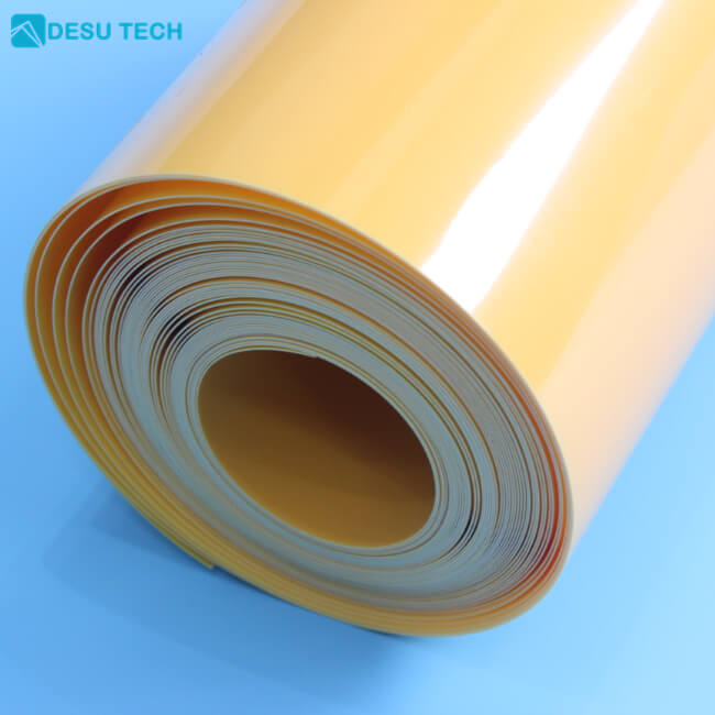 Yellow HIPS Plastic Sheet - Desu Technology Packing Material Co.,LTD